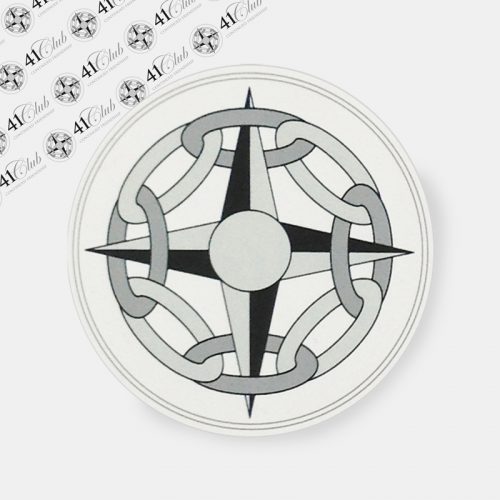 150mm sticker – 41 Club Sales